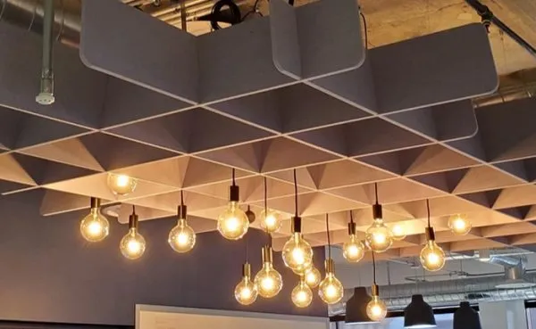 3D Polyester Fiber Acoustic Panel ceiling system - Acoustic Panel ...