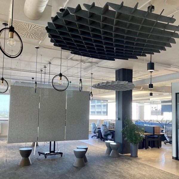 3D Polyester Fiber Acoustic Panel ceiling system - Acoustic Panel ...