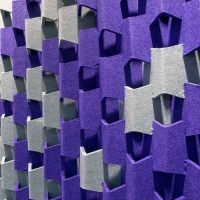 Engraved Polyester Fiberboard ceiling system - Acoustic Panel ...