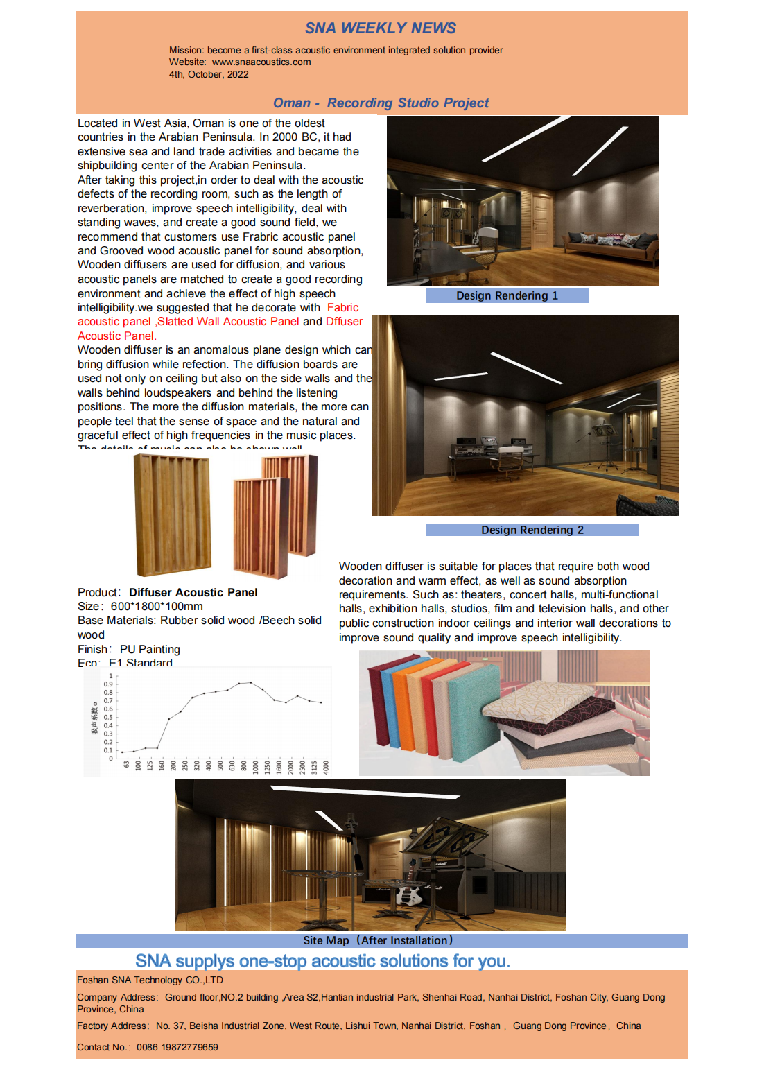 SNA Acoustics October Weekly News - Acoustic Panel | Acoustic Design ...