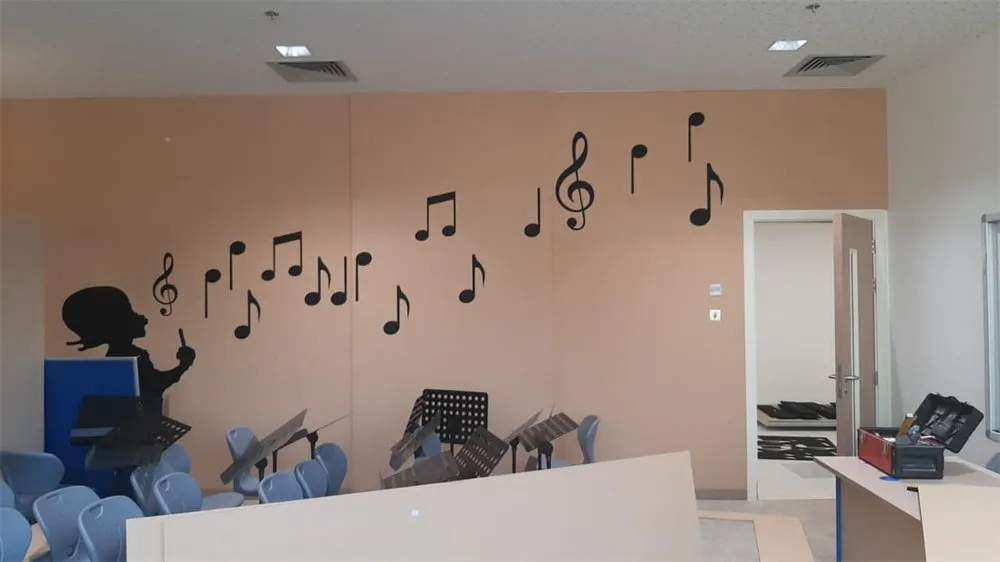 Music class room in Dubai - Acoustic Panel | Acoustic Design | Acoustic ...
